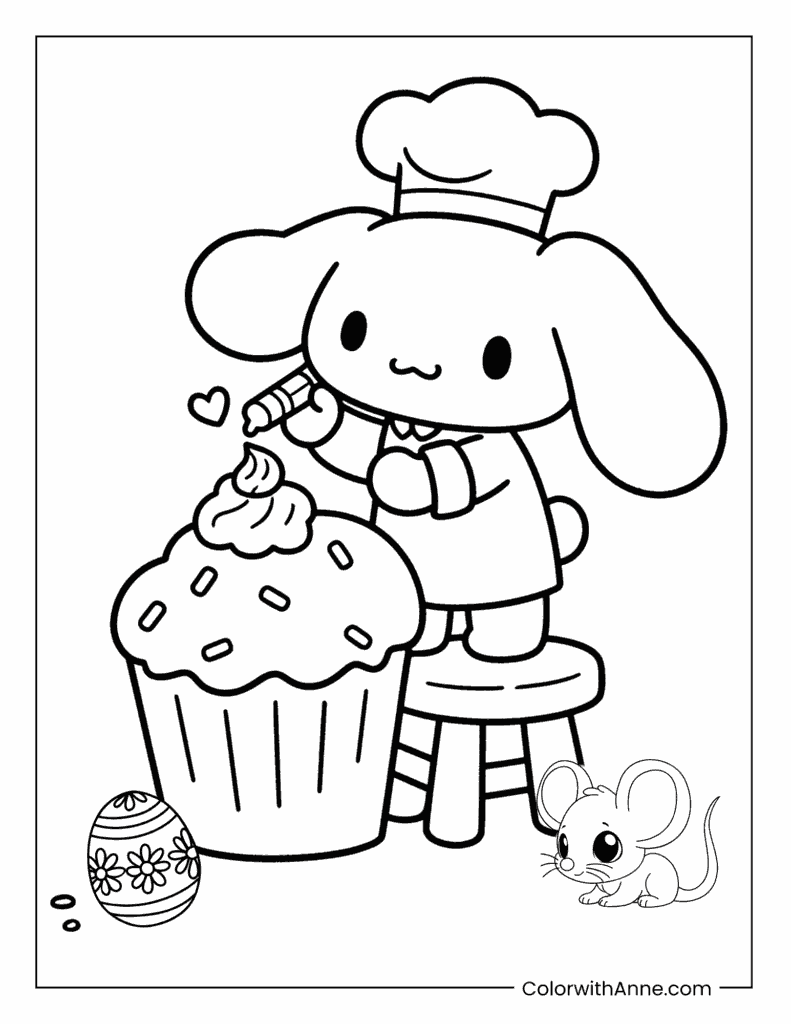 20 Cinnamoroll Coloring Pages (Free PDF Printables)