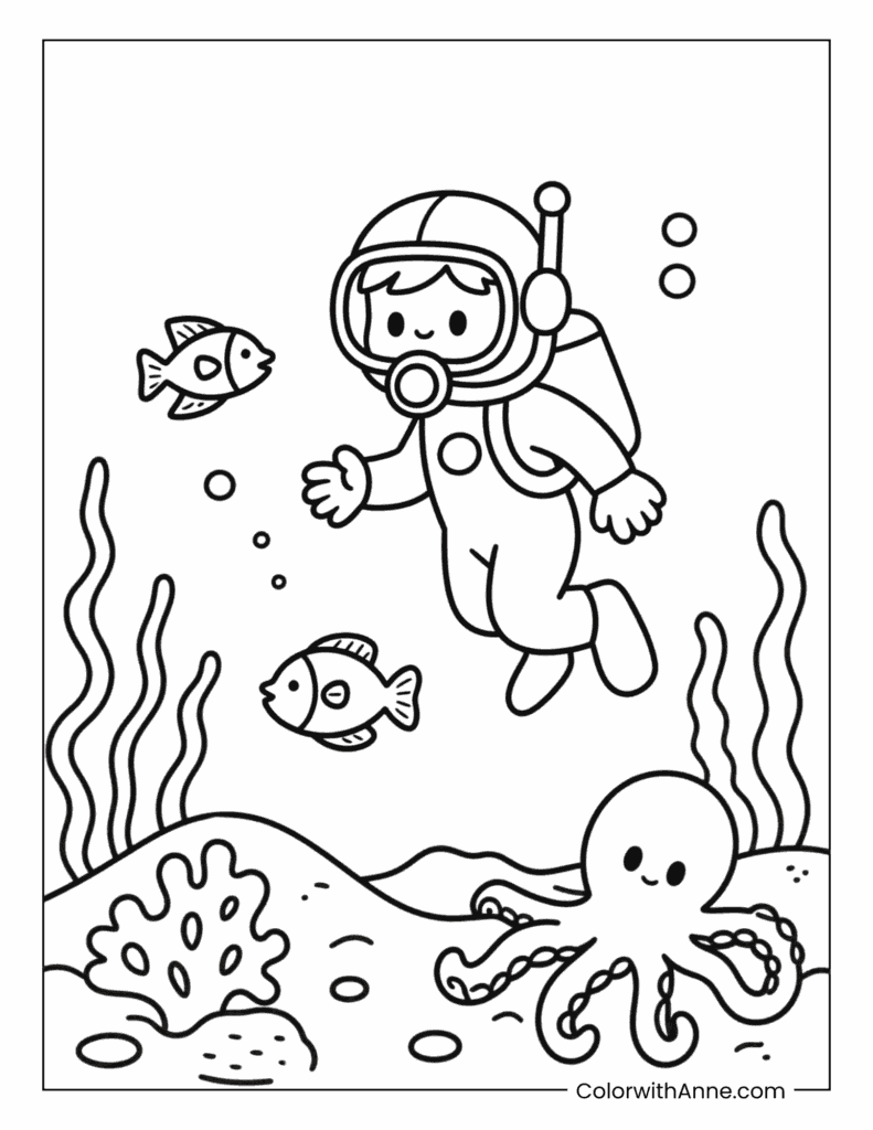 20 Summer Coloring Pages (Free PDF Printables)