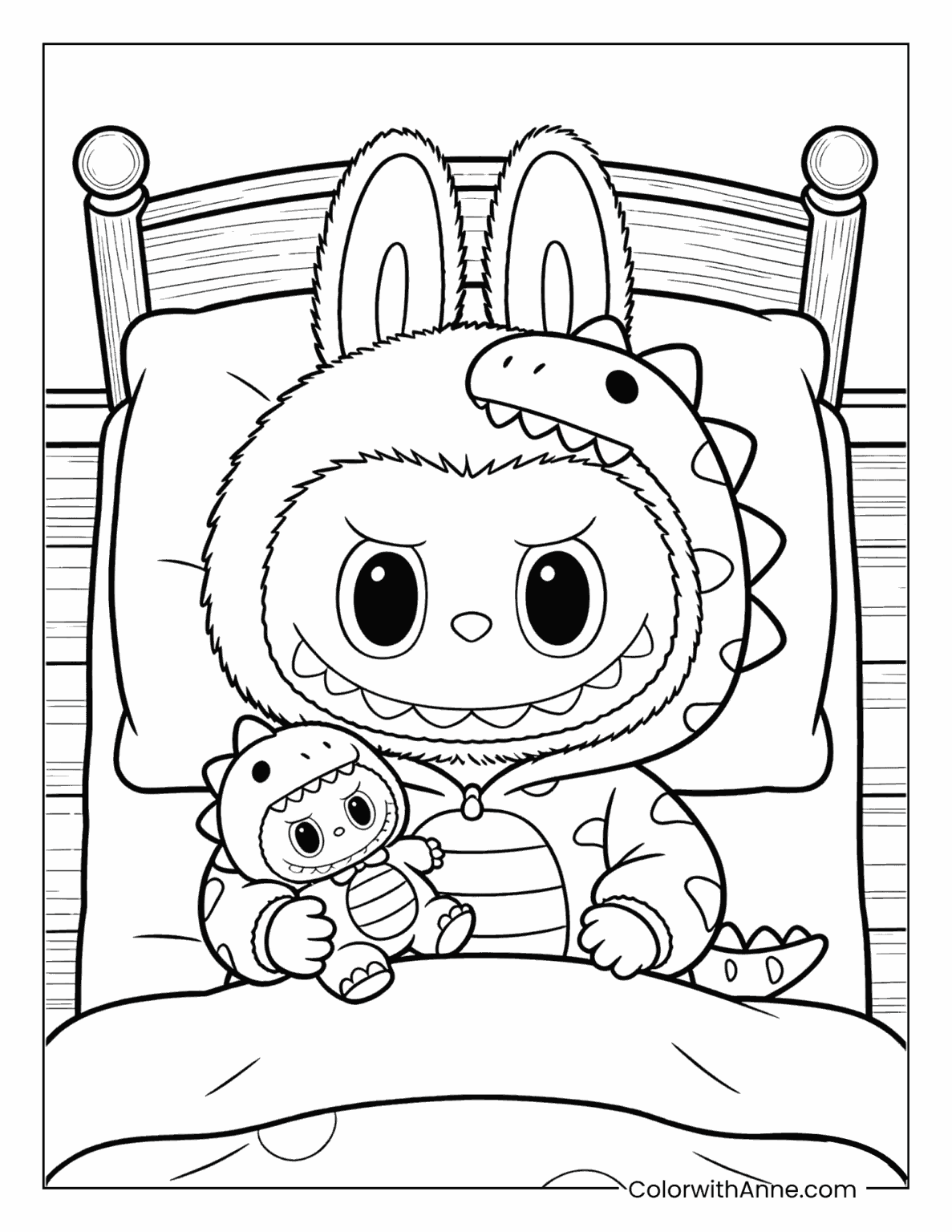 50 Labubu Coloring Pages (Free PDF Printables)