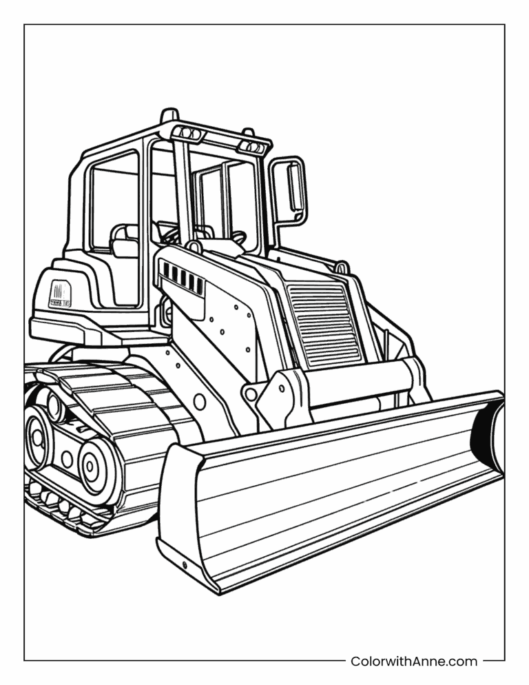 18 Car Coloring Pages (Free PDF Printables)