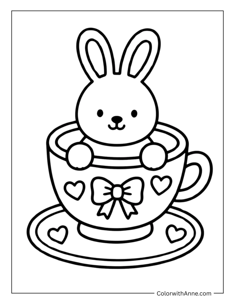 20 Bunny Coloring Pages (Free PDF Printables)
