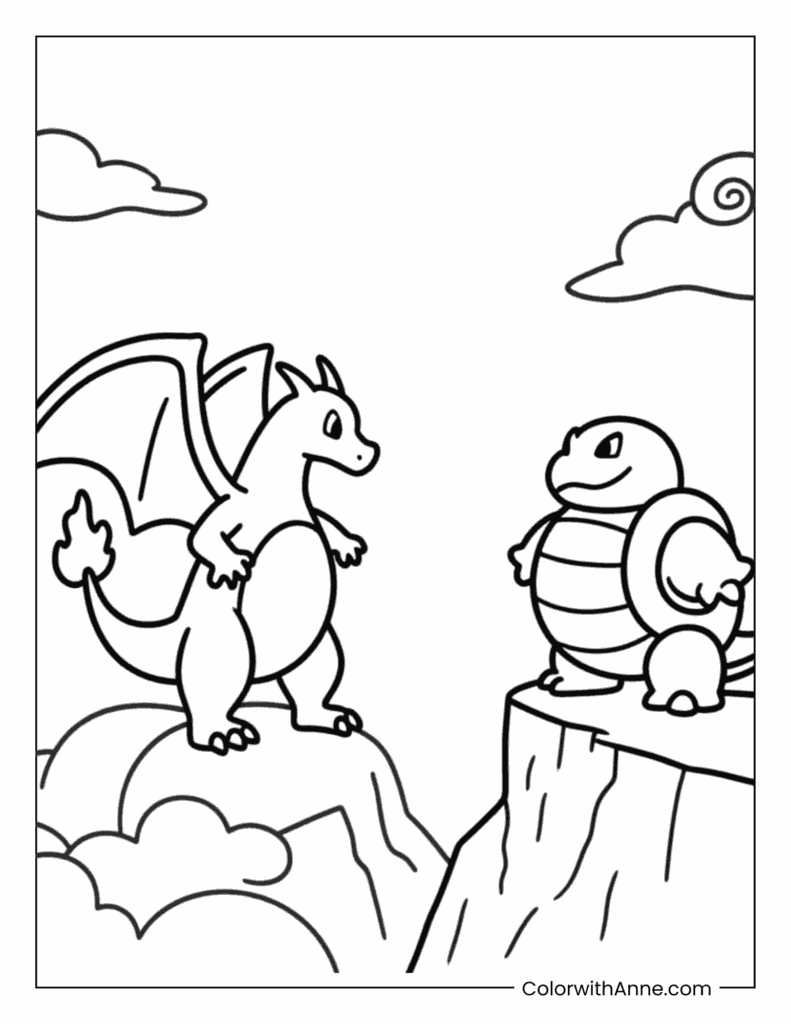 Pokémon Coloring Pages (Free PDF Printables)