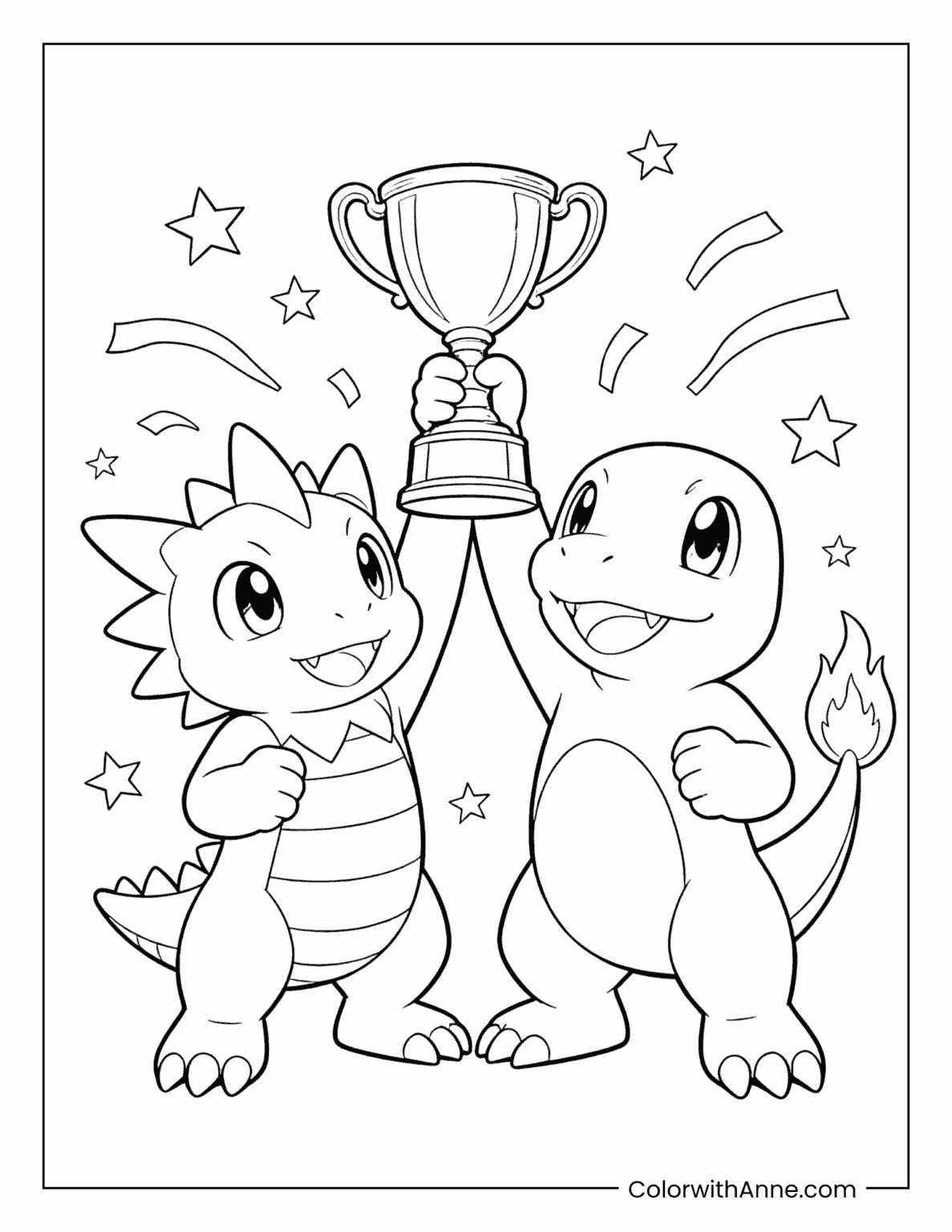 Pokémon Coloring Pages (Free PDF Printables)