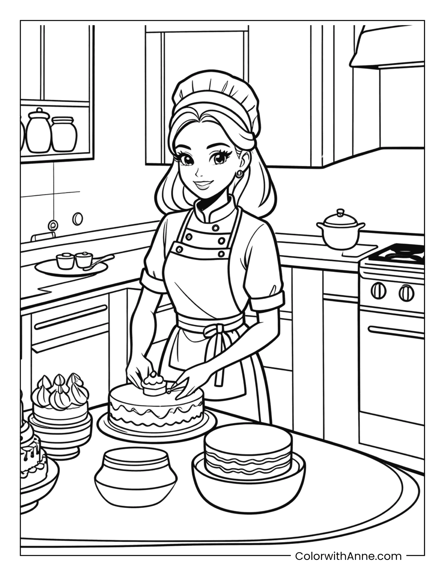 20 Barbie Coloring Pages (Free PDF Printables)