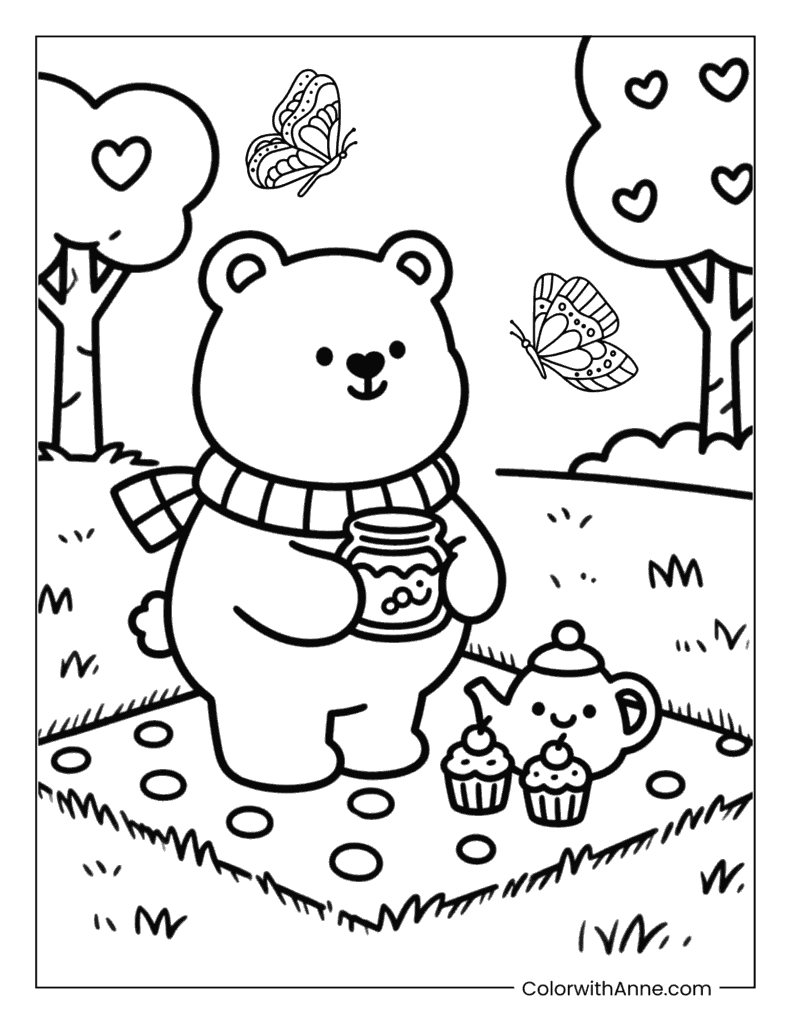 Cute Coloring Pages (Free PDF Printables)