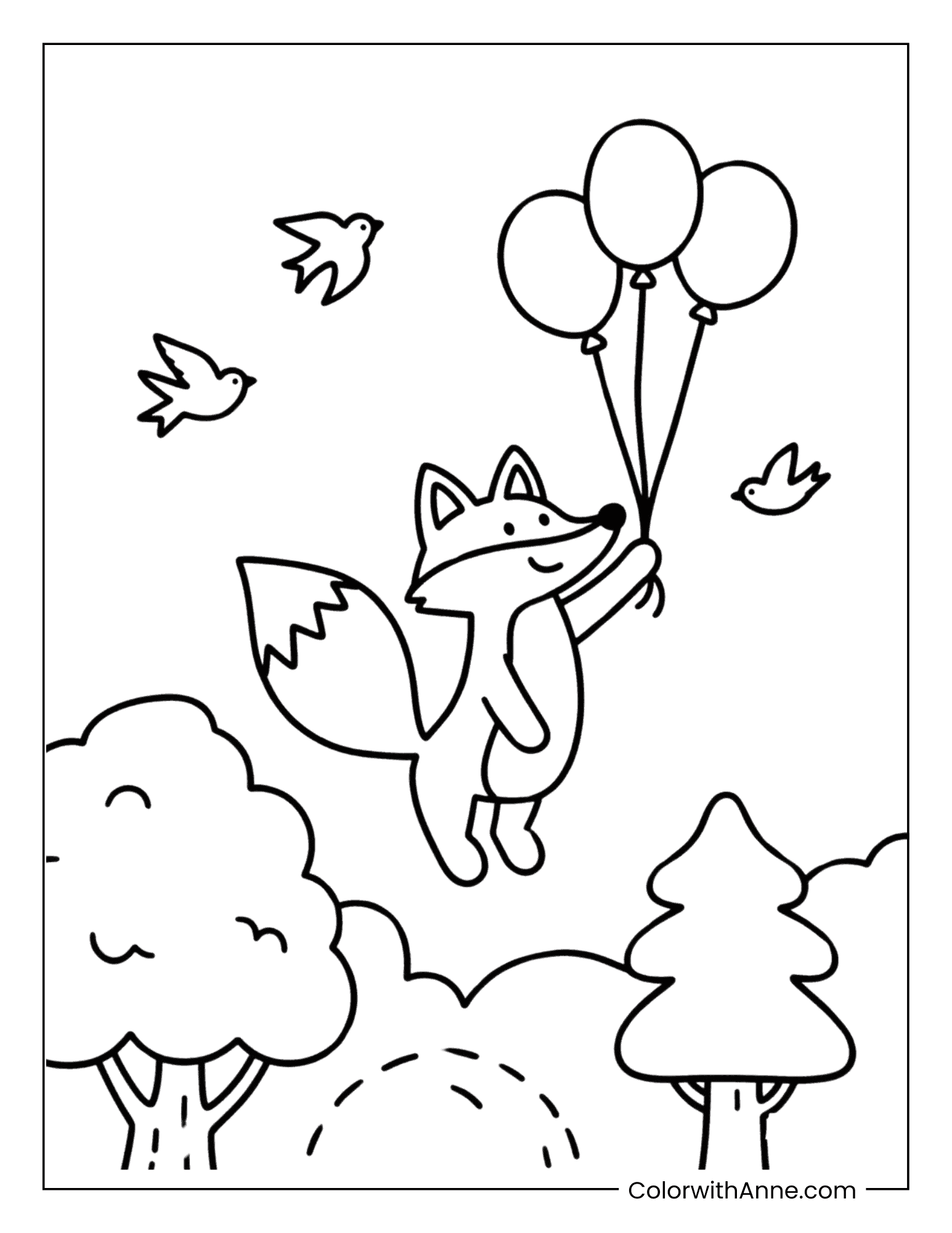 23 Fox Coloring Pages (Free PDF Printables)