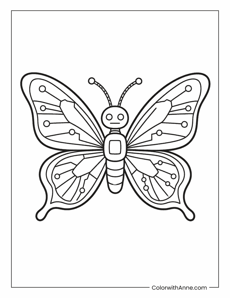20 Robot Coloring Pages (Free PDF Printables)