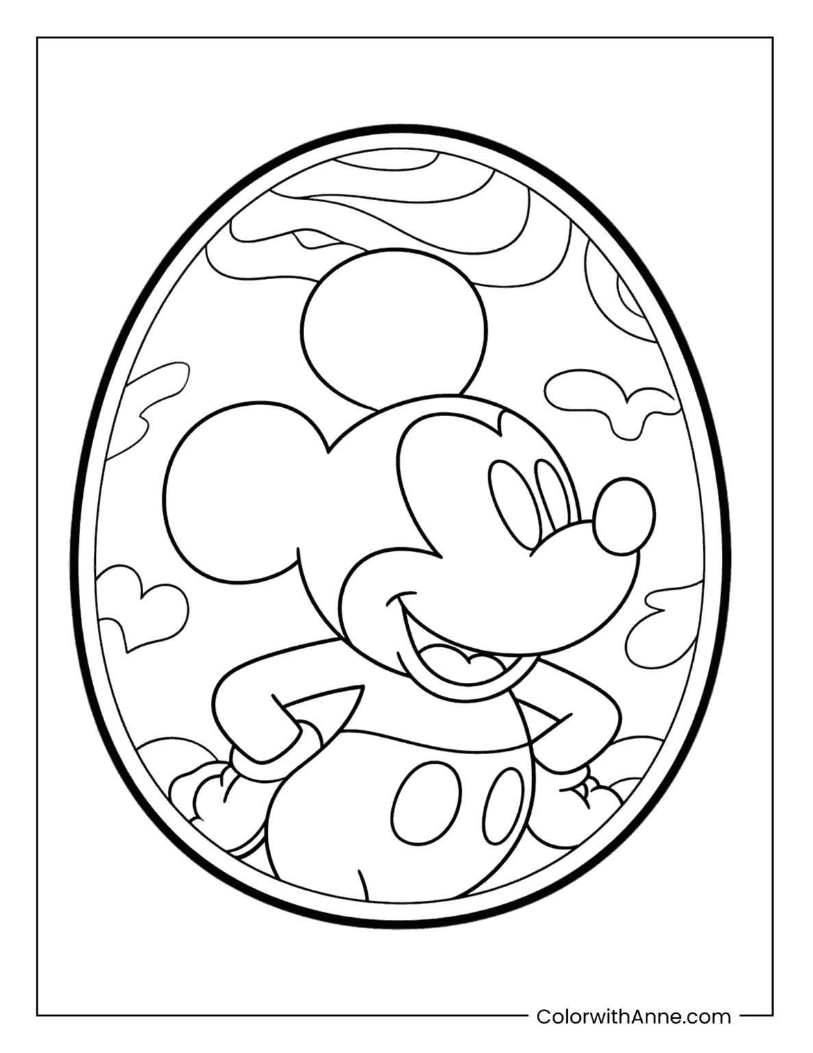 Mickey Mouse Coloring Pages (Free PDF Printables)