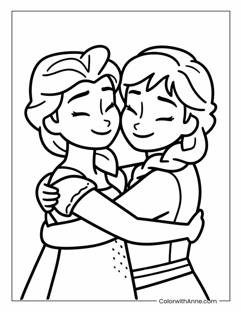 Elsa Coloring Pages (Free PDF Printables)