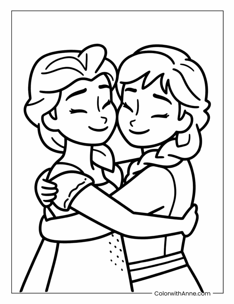Elsa Coloring Pages (Free PDF Printables)