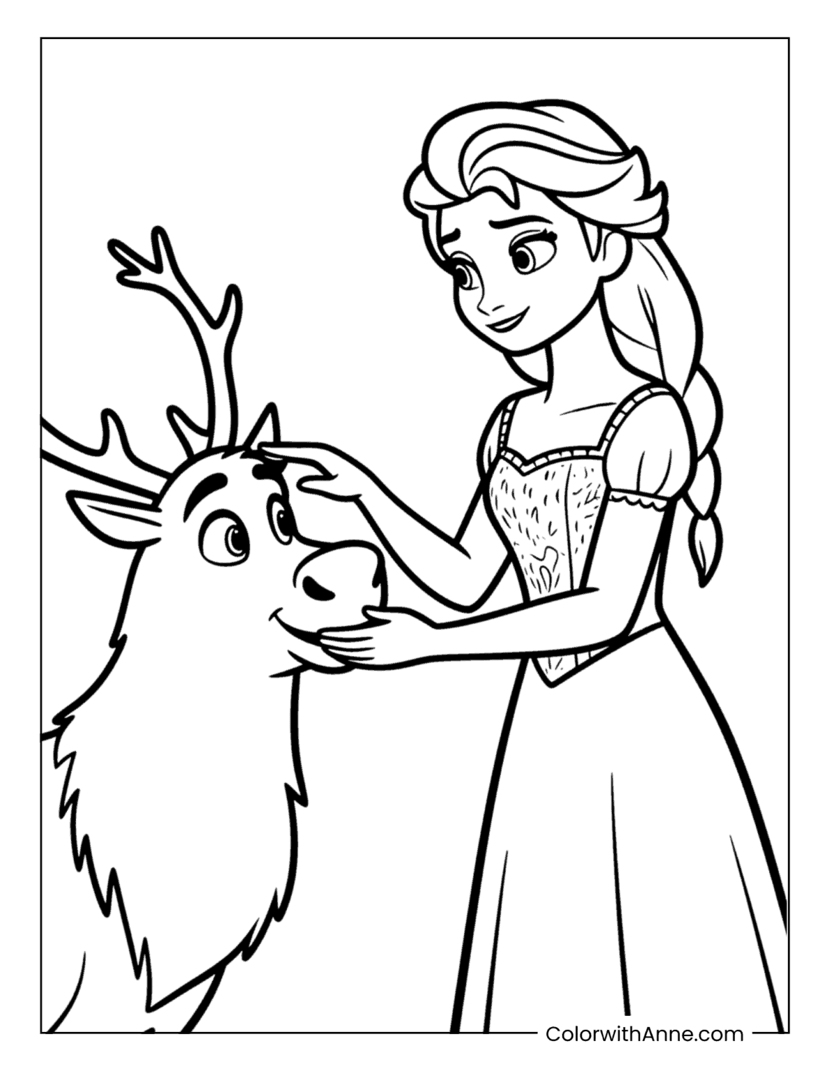 Elsa Coloring Pages (Free PDF Printables)