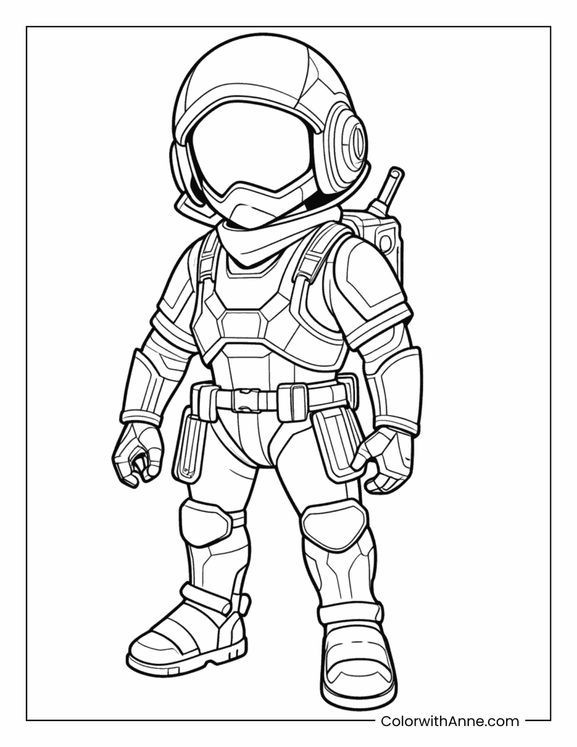 14 Fortnite Coloring Pages (Free PDF Printables)