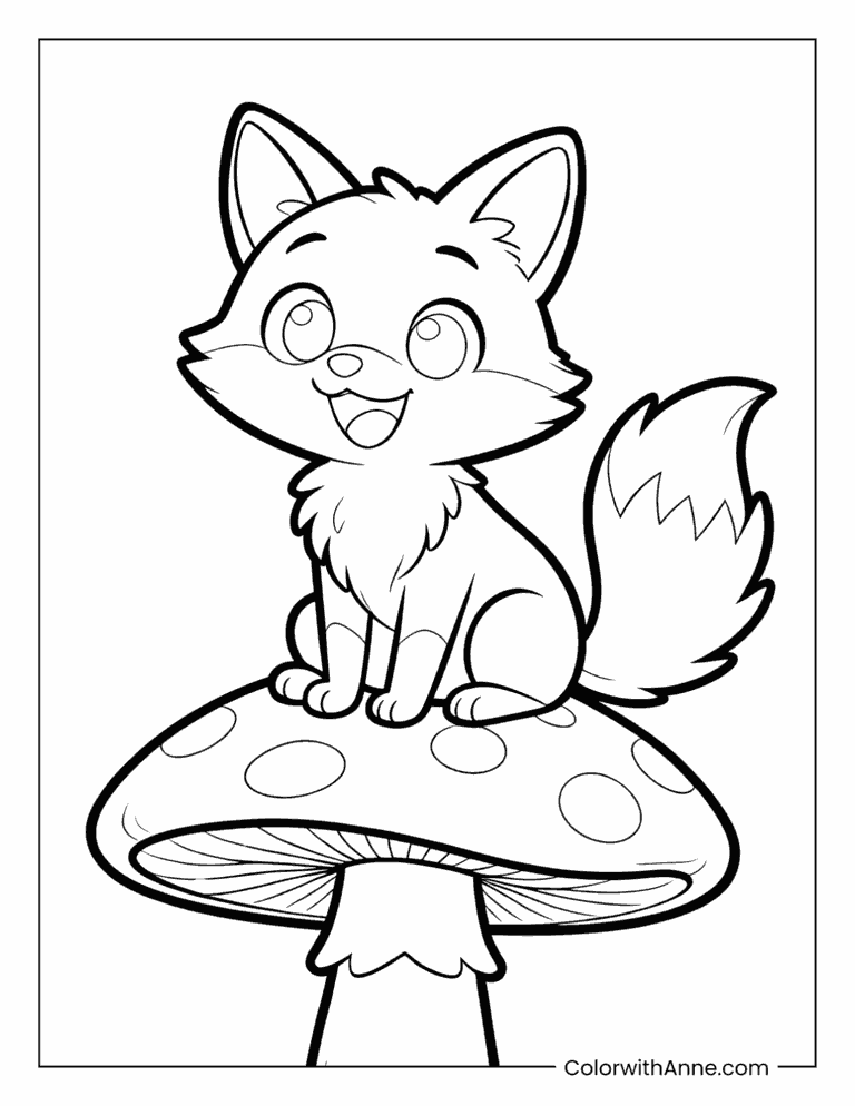 23 Fox Coloring Pages (Free PDF Printables)