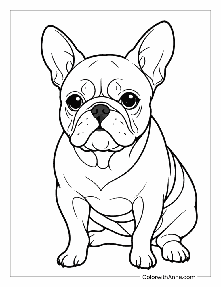 28 Dog Coloring Pages (Free PDF Printables)