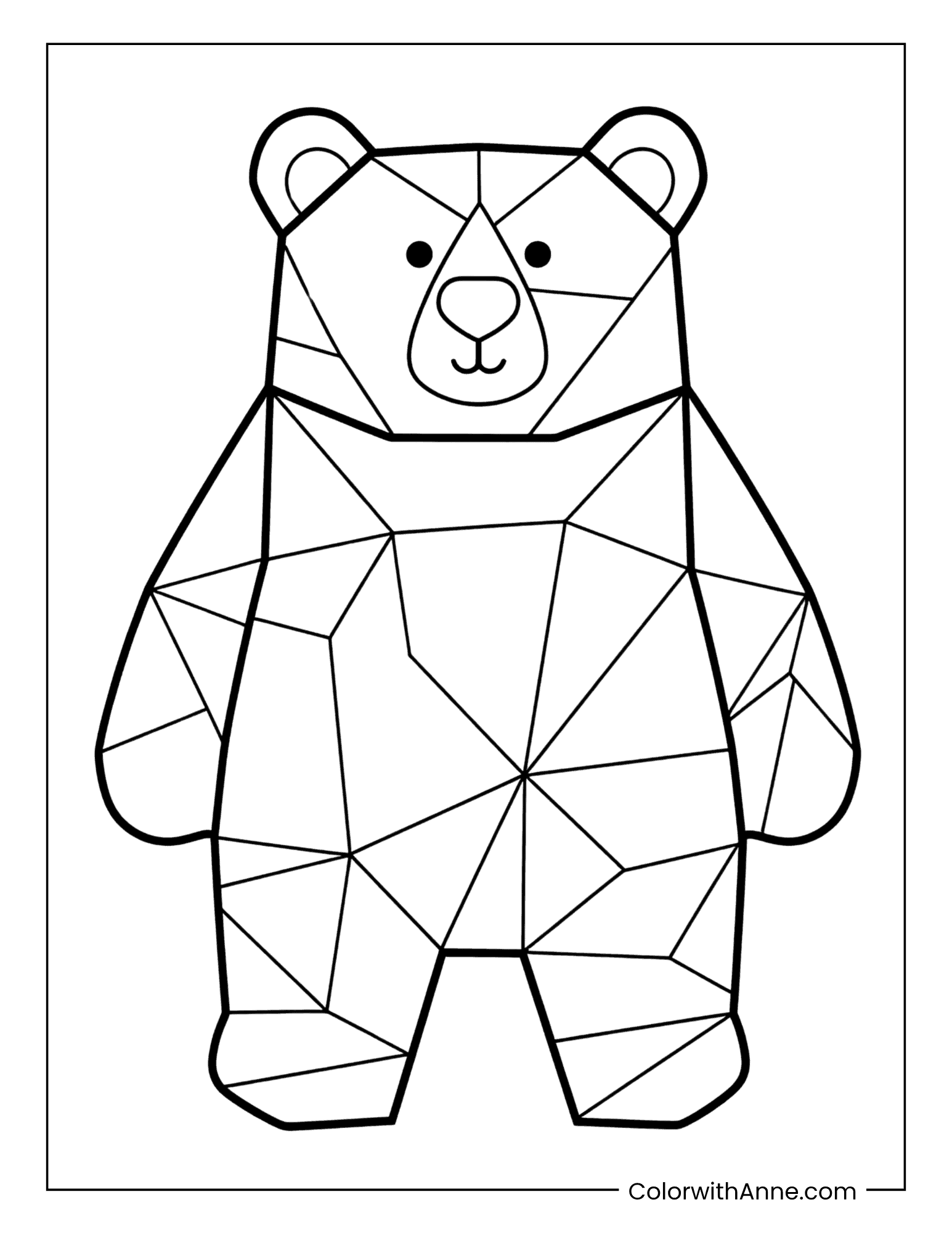 20 Bear Coloring Pages (Free PDF Printables)