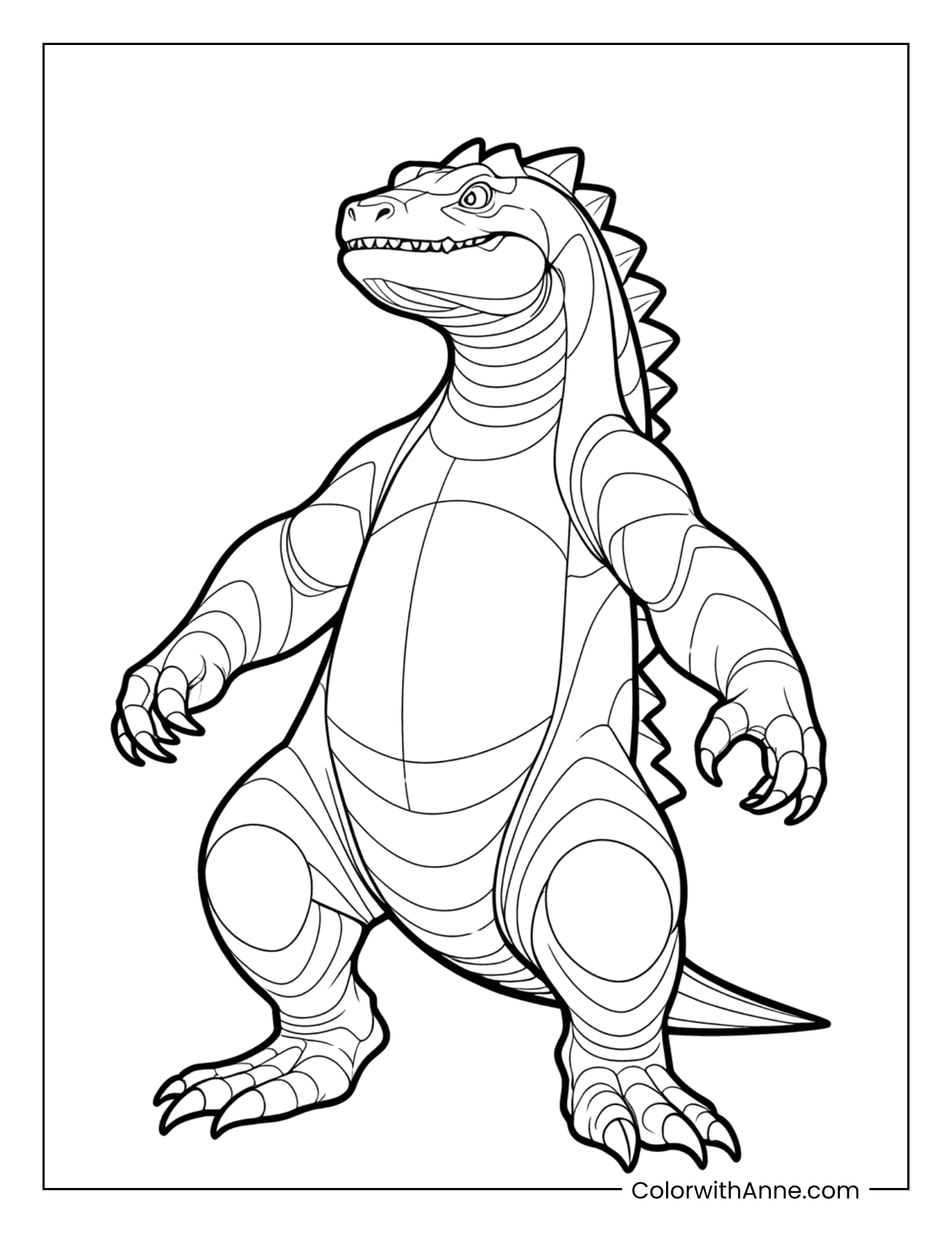 20 Godzilla Coloring Pages (Free PDF Printables)