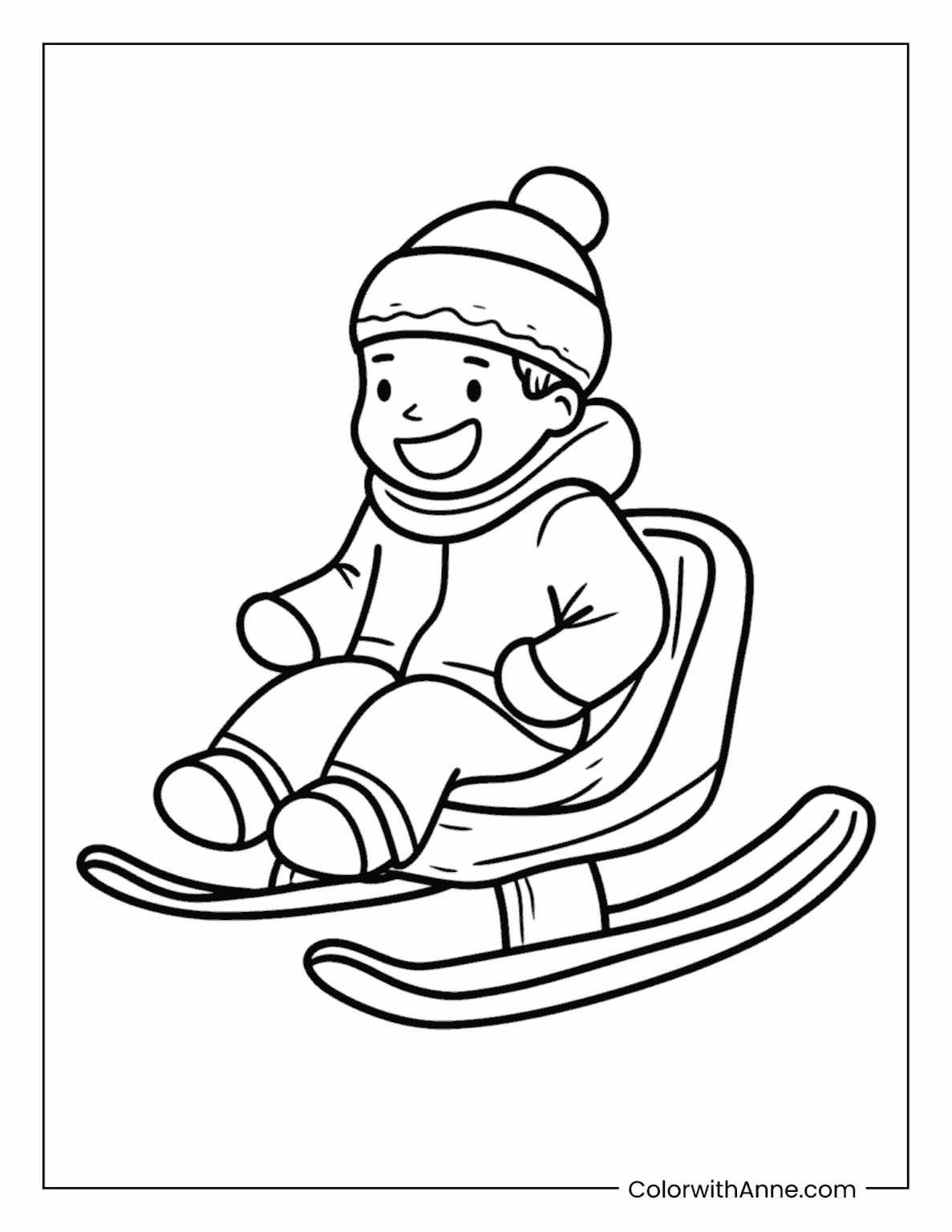 20 Winter Coloring Pages (Free PDF Printables)