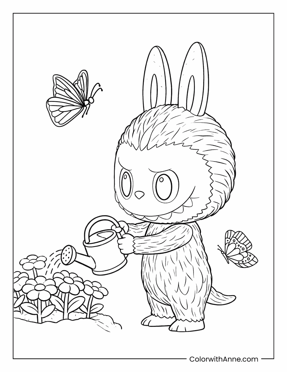 50 Labubu Coloring Pages (Free PDF Printables)
