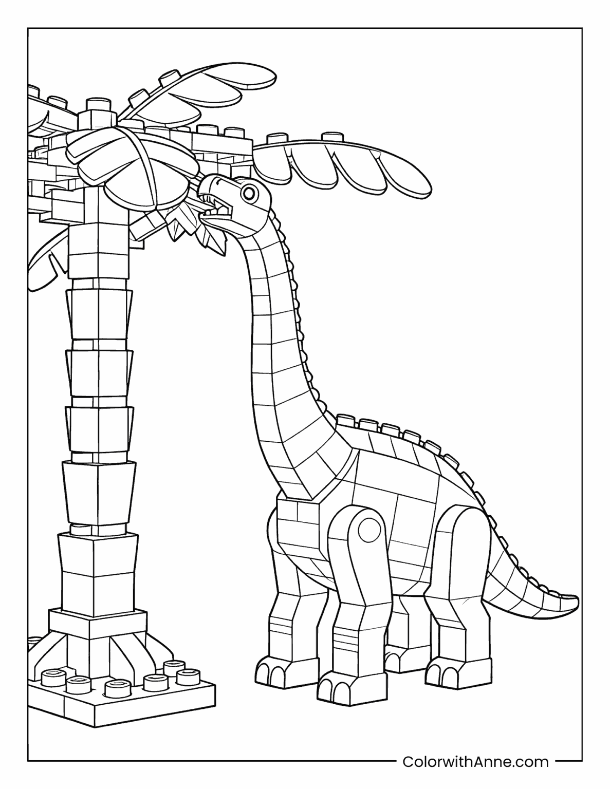 LEGO Coloring Pages (Free PDF Printables) - ColorwithAnne
