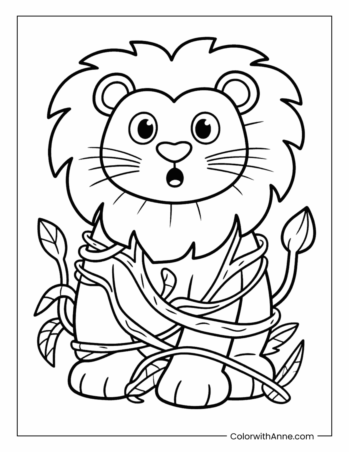 22 Lion Coloring Pages (Free PDF Printables)