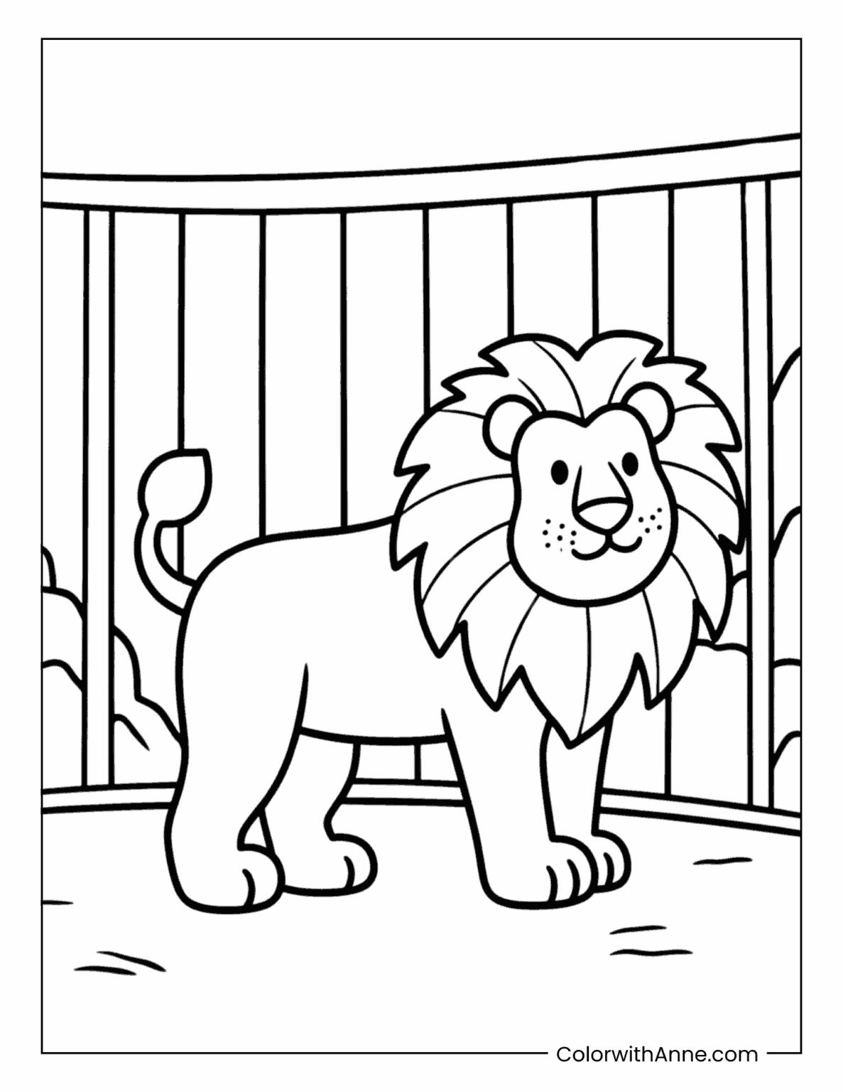 22 Lion Coloring Pages (Free PDF Printables)