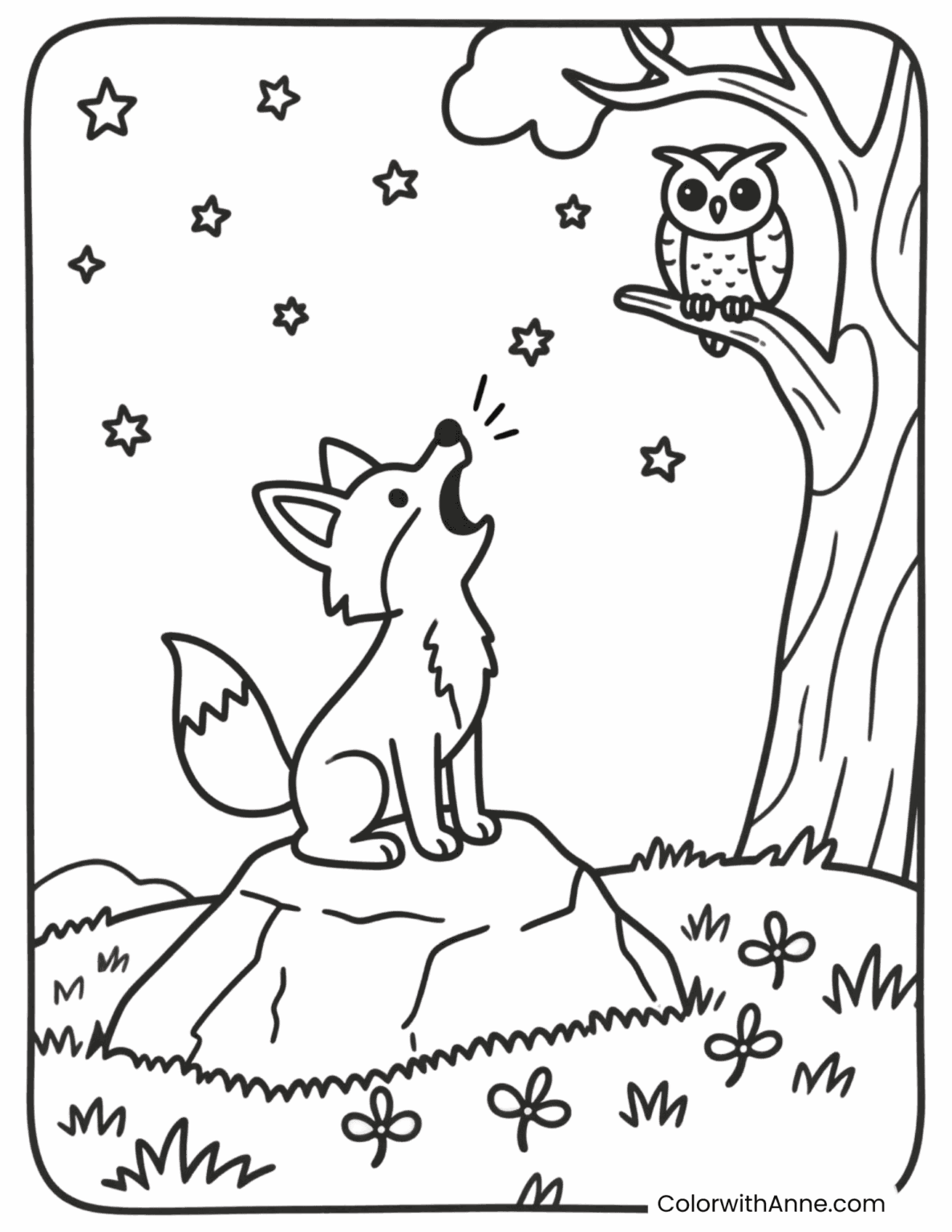 23 Fox Coloring Pages (Free PDF Printables)
