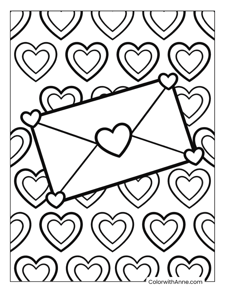 20 Valentine's Day Coloring Pages (Free PDF Printables)