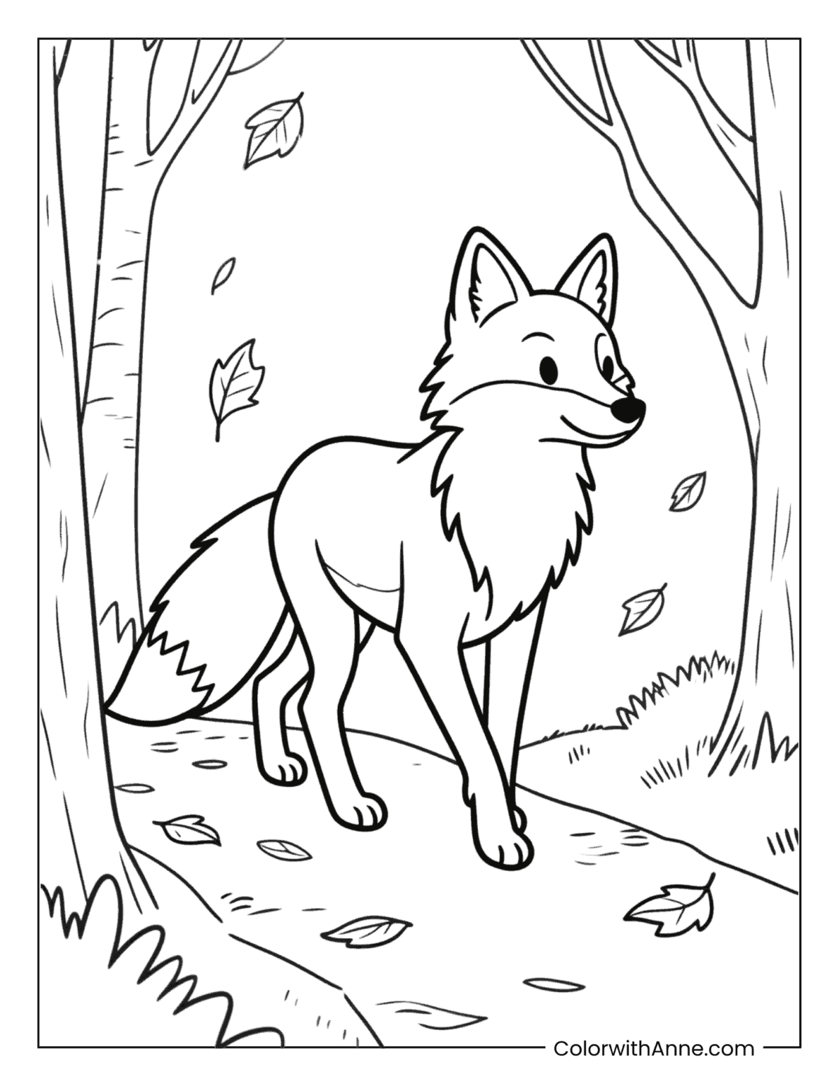 23 Fox Coloring Pages (Free PDF Printables)