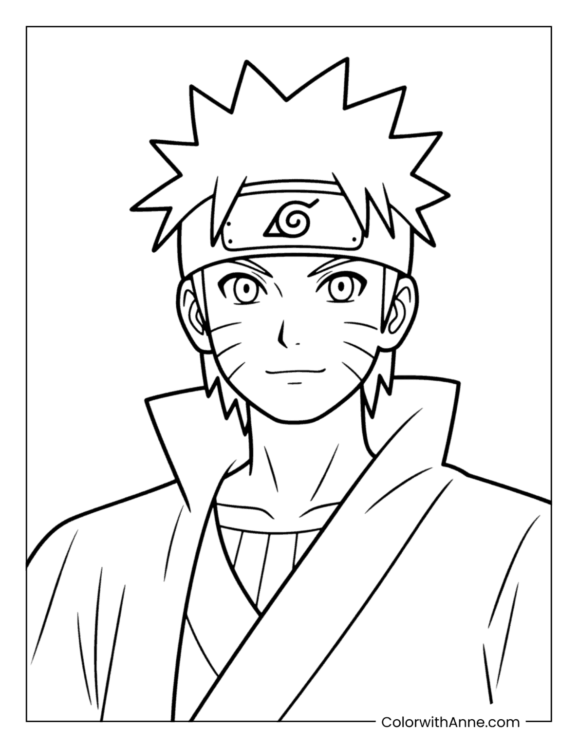 Naruto Coloring Pages (Free PDF Printables)