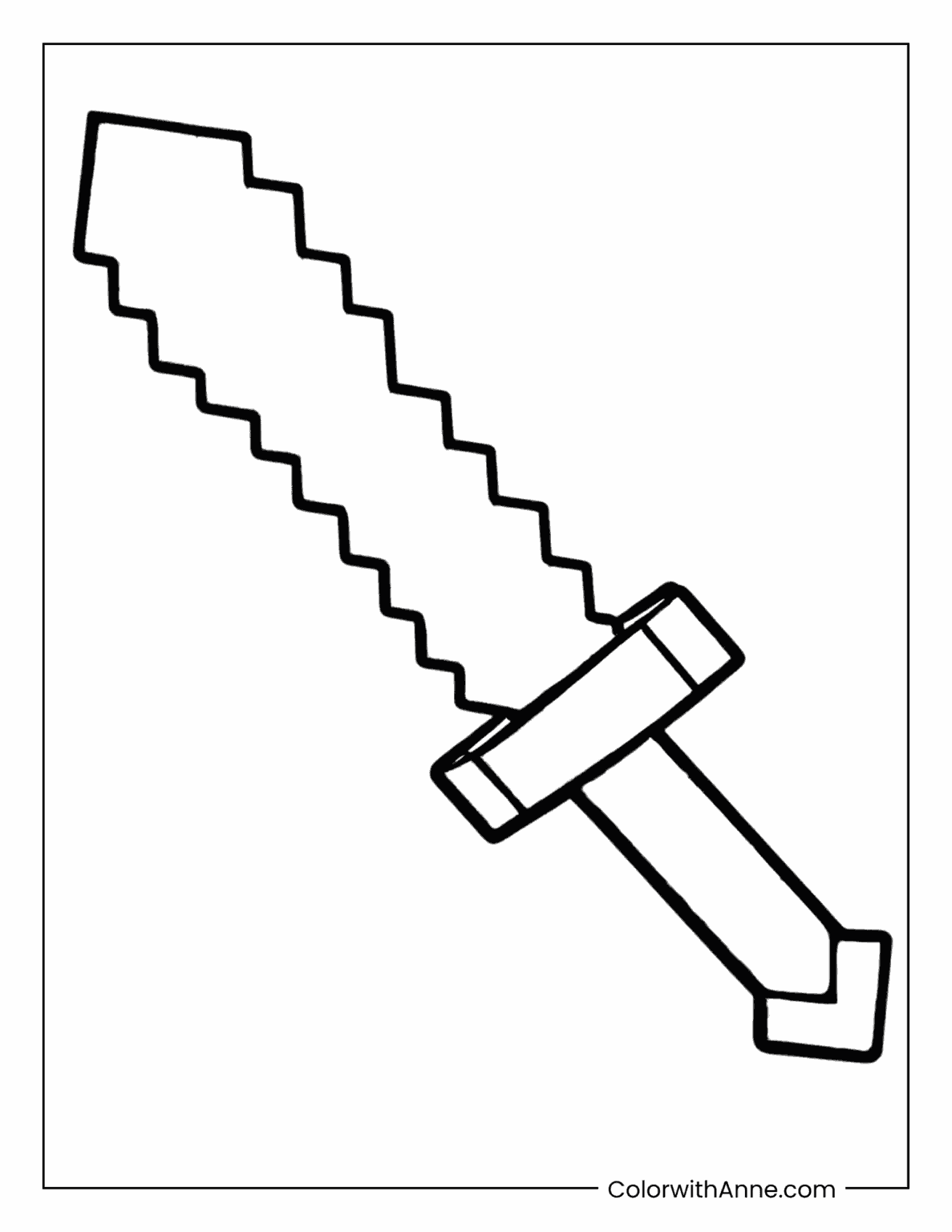 20 Minecraft Coloring Pages (Free PDF Printables)