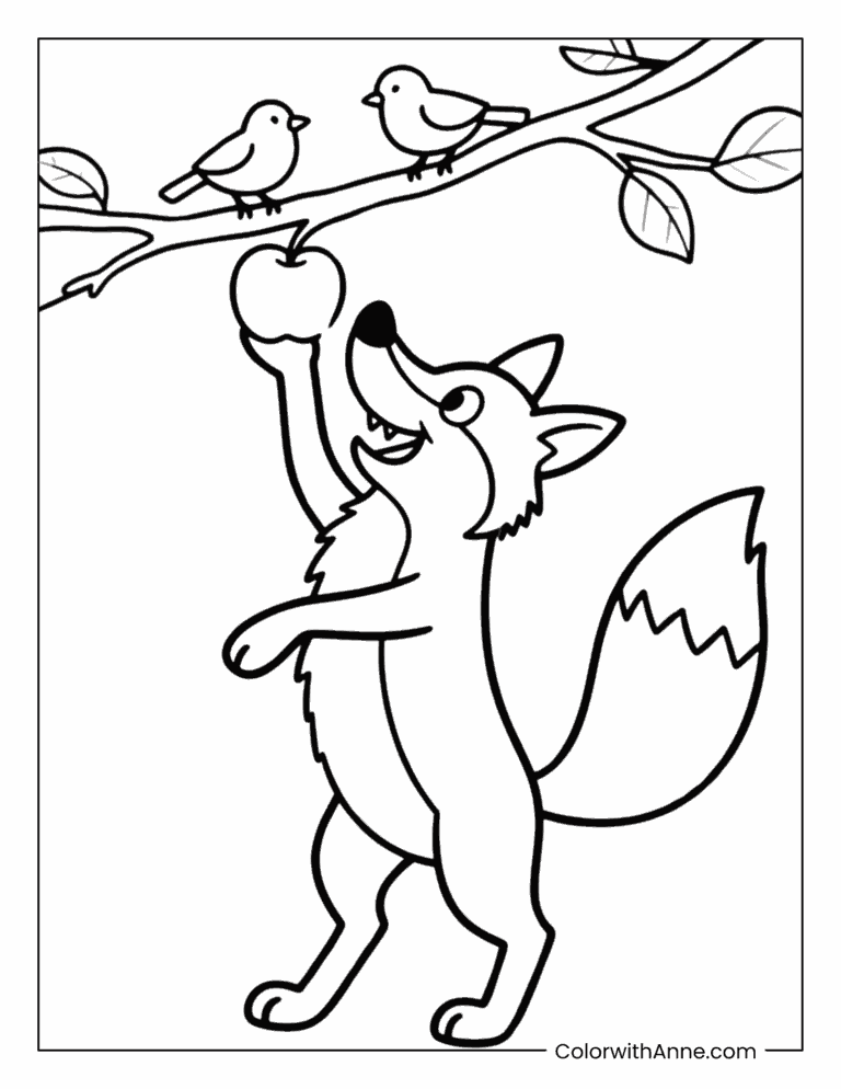 23 Fox Coloring Pages (Free PDF Printables)