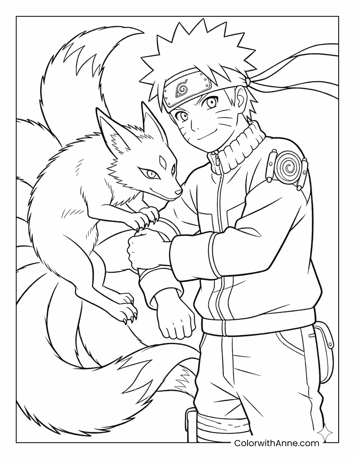 Naruto Coloring Pages (Free PDF Printables)