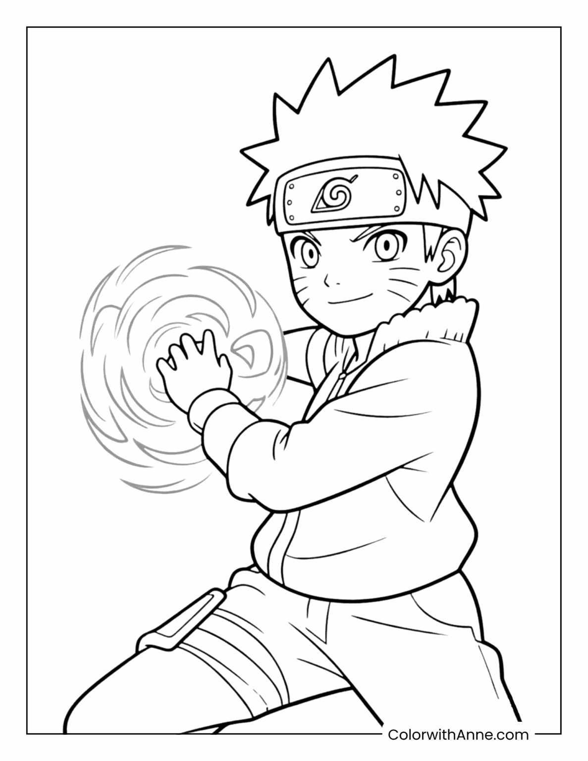 Naruto Coloring Pages (Free PDF Printables)