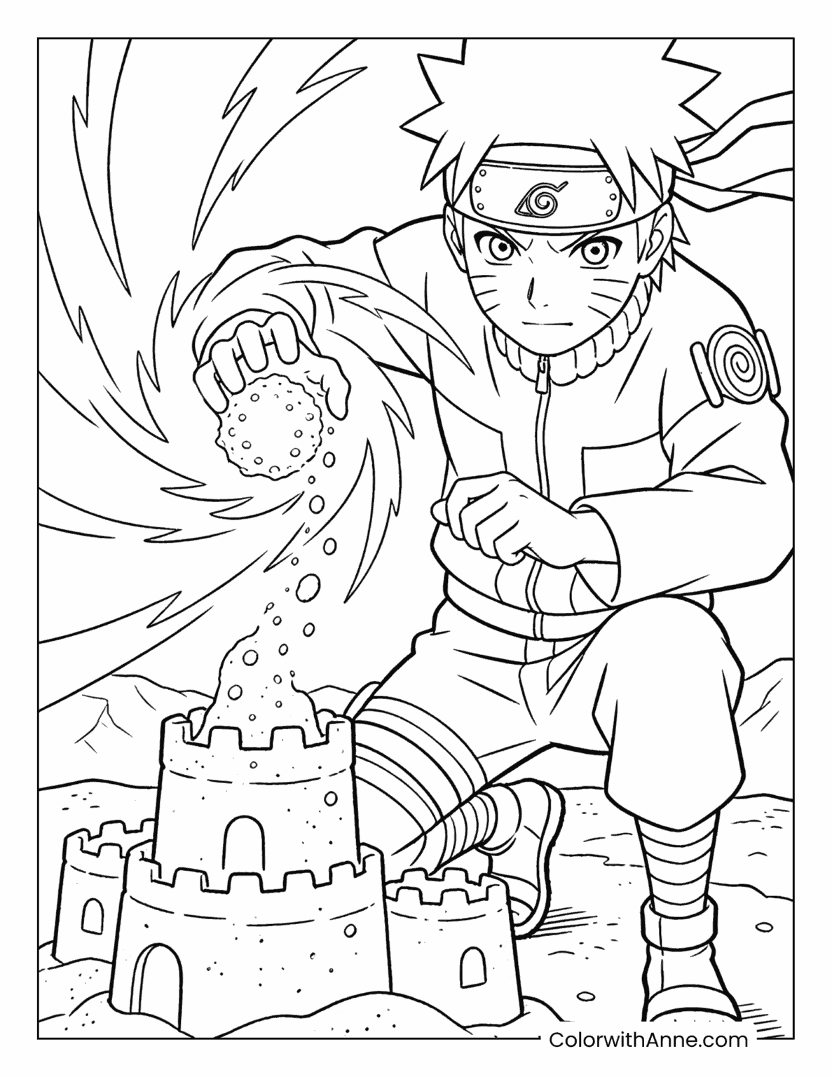 Naruto Coloring Pages (Free PDF Printables)