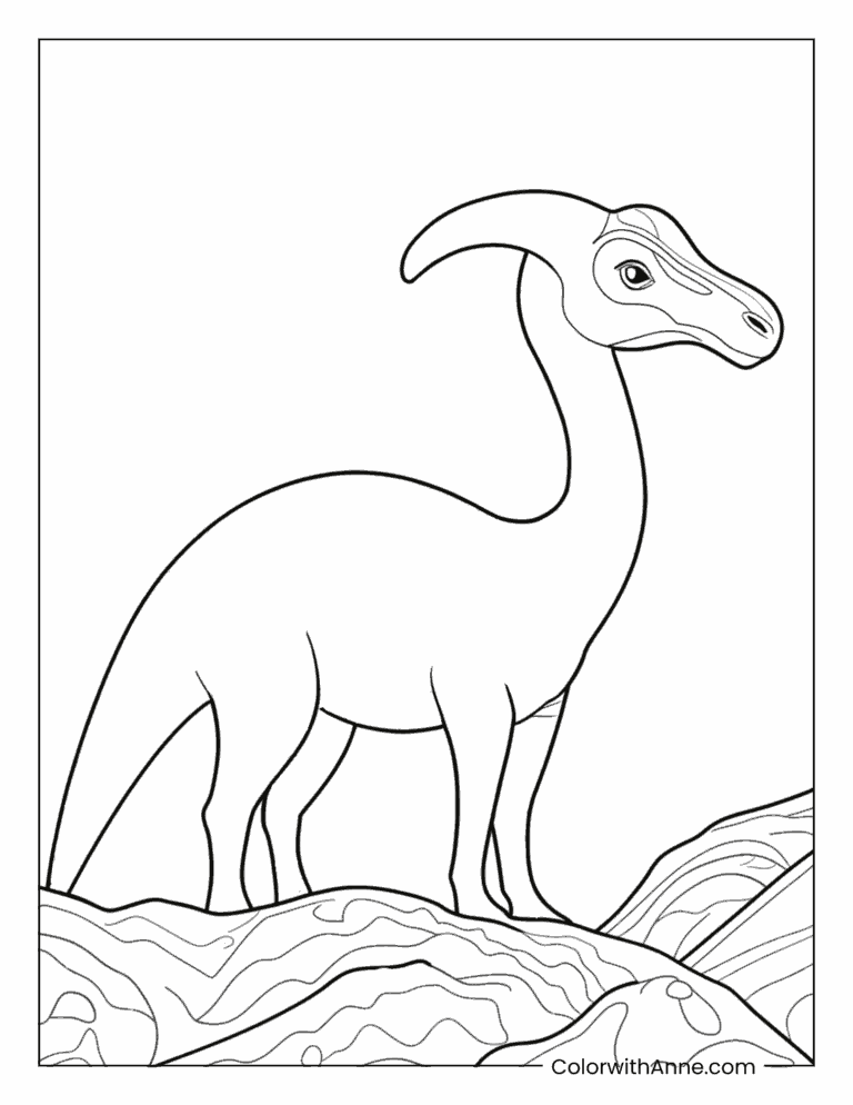 20 Dinosaur Coloring Pages (Free PDF Printables)