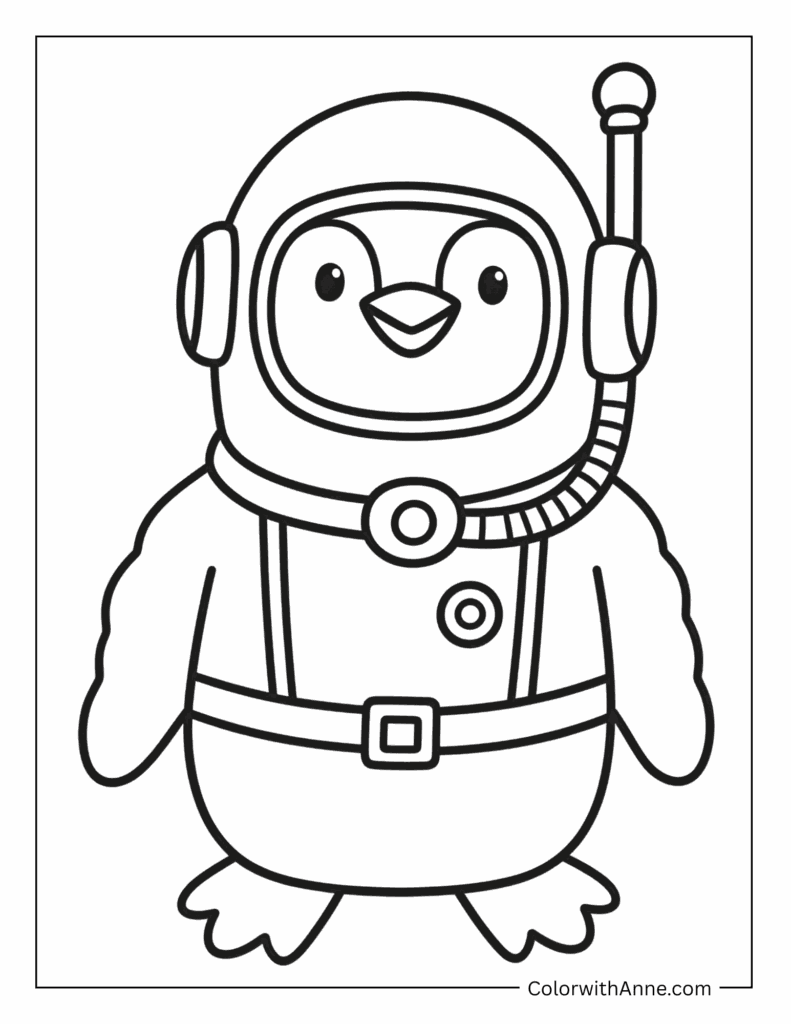 19 Penguin Coloring Pages (Free PDF Printables)