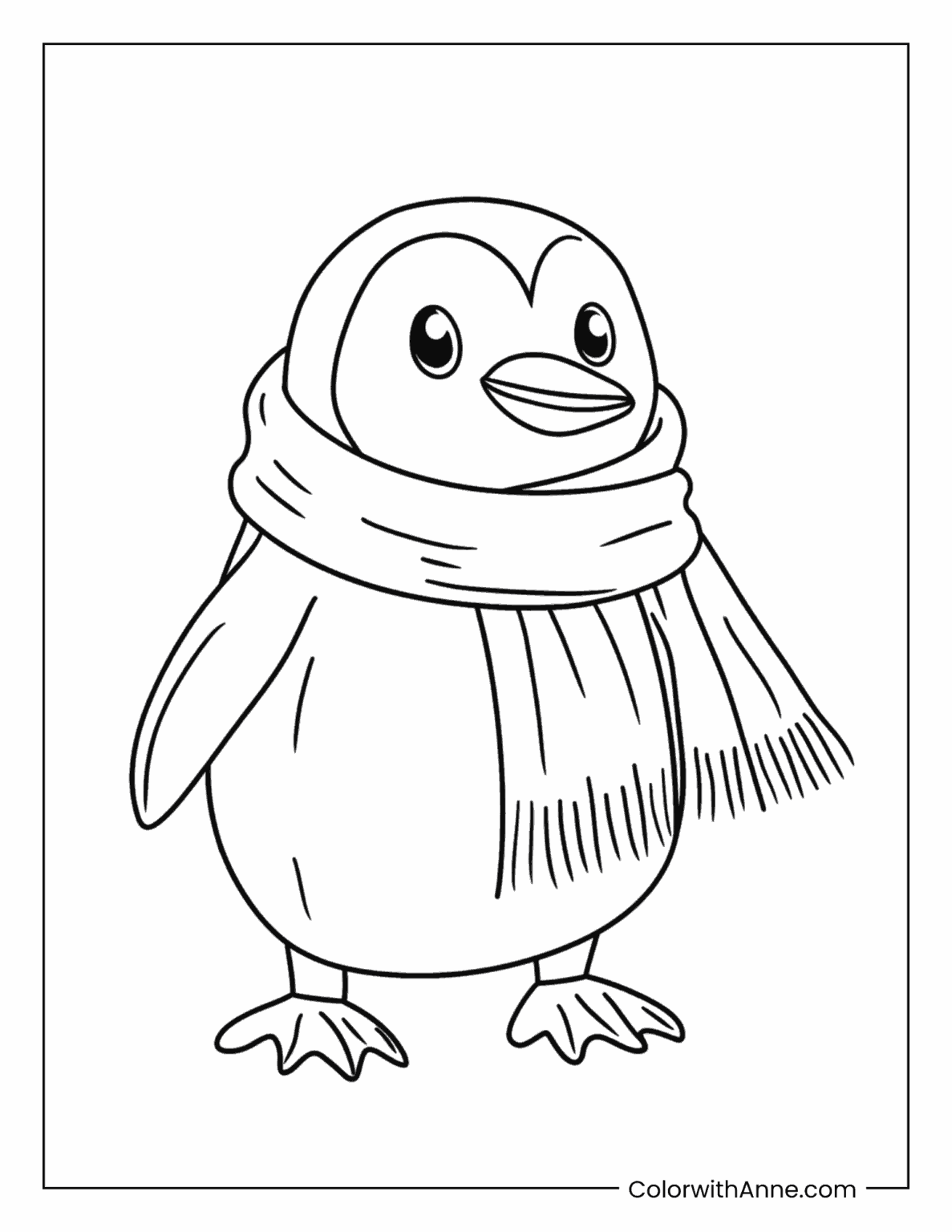 20 Winter Coloring Pages (Free PDF Printables)