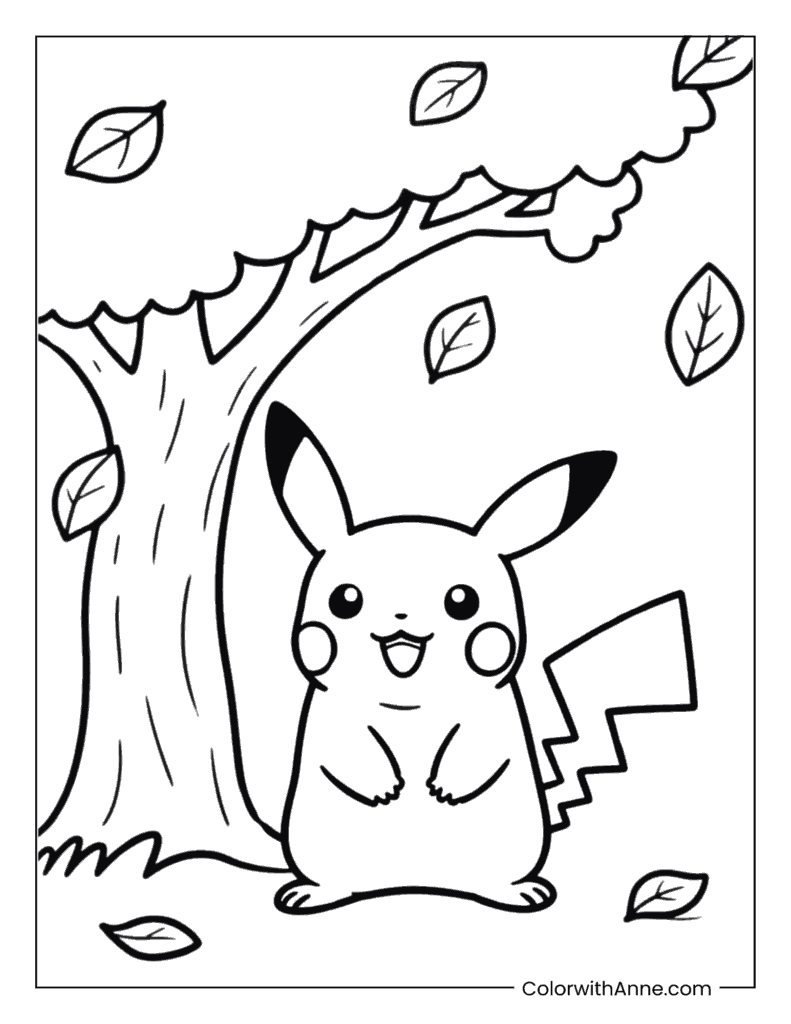 Pokémon Coloring Pages (Free PDF Printables)