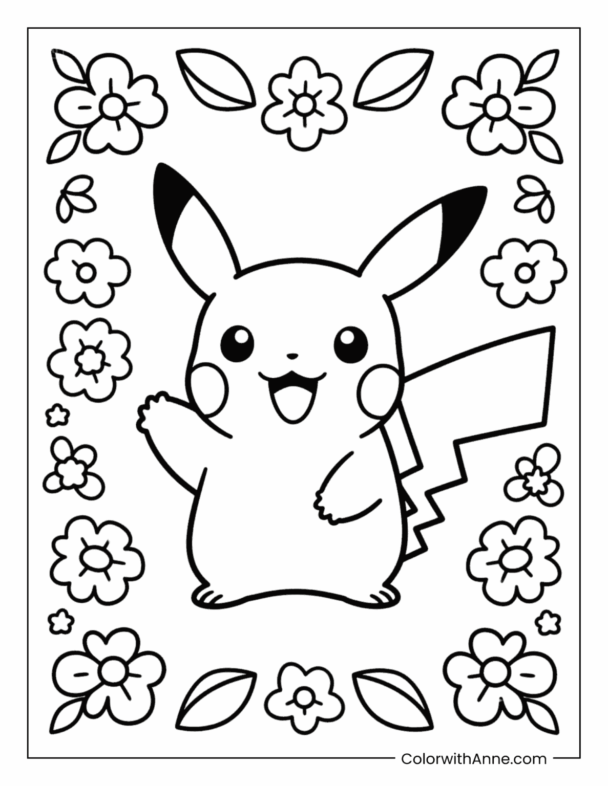 Pokémon Coloring Pages (Free PDF Printables)