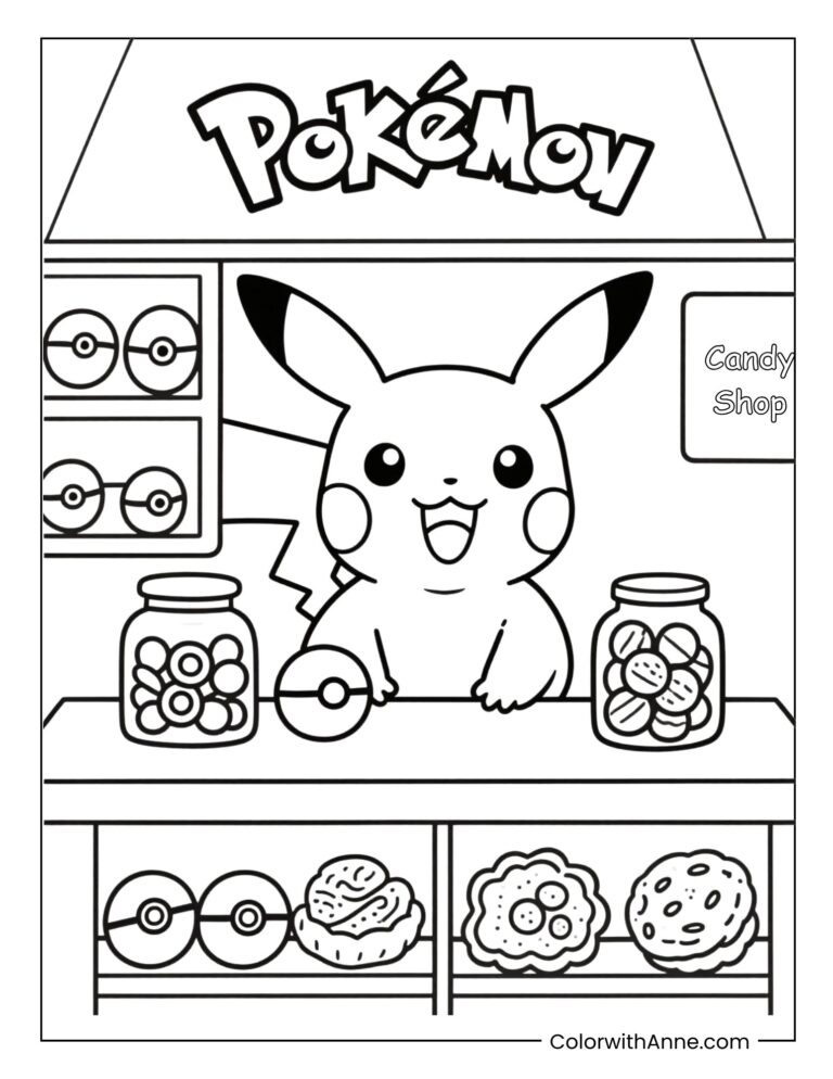20 Pikachu Coloring Pages (Free PDF Printables)