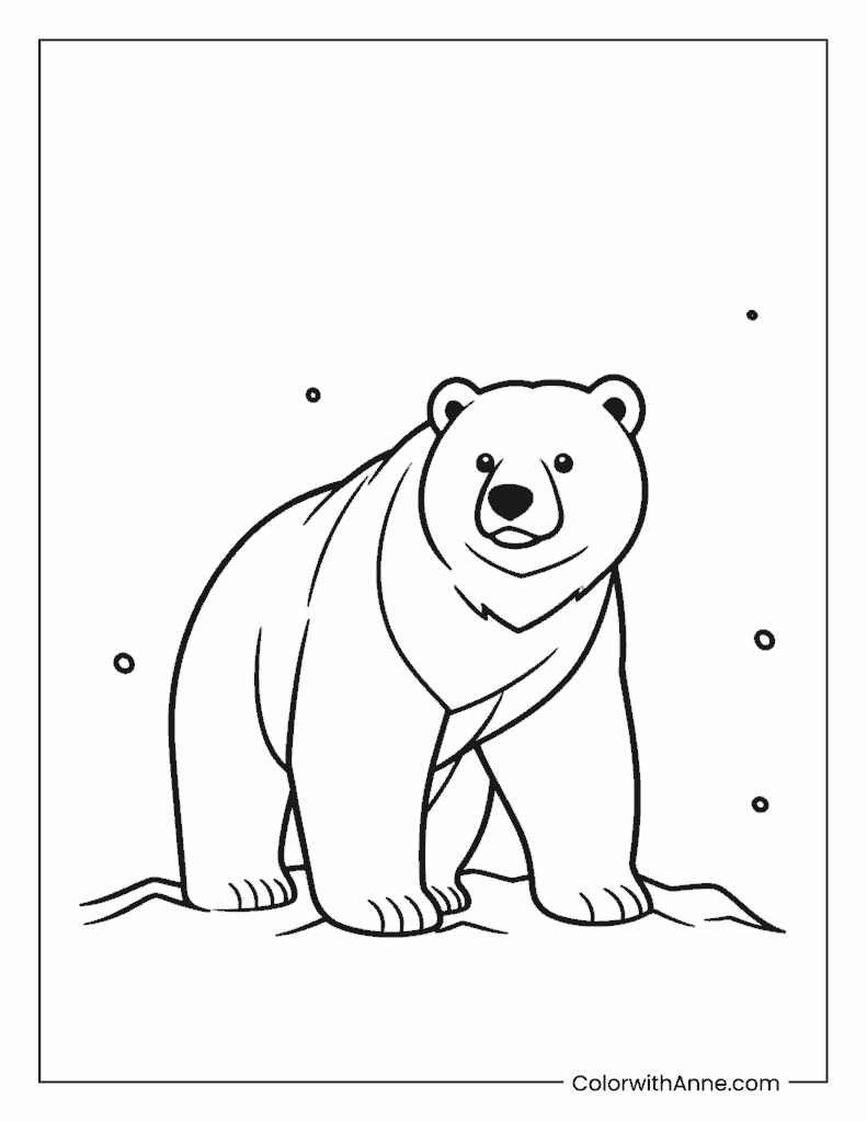 20 Winter Coloring Pages (Free PDF Printables)