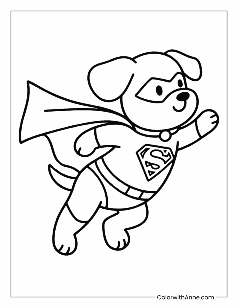 20 Puppy Coloring Pages (Free PDF Printables)