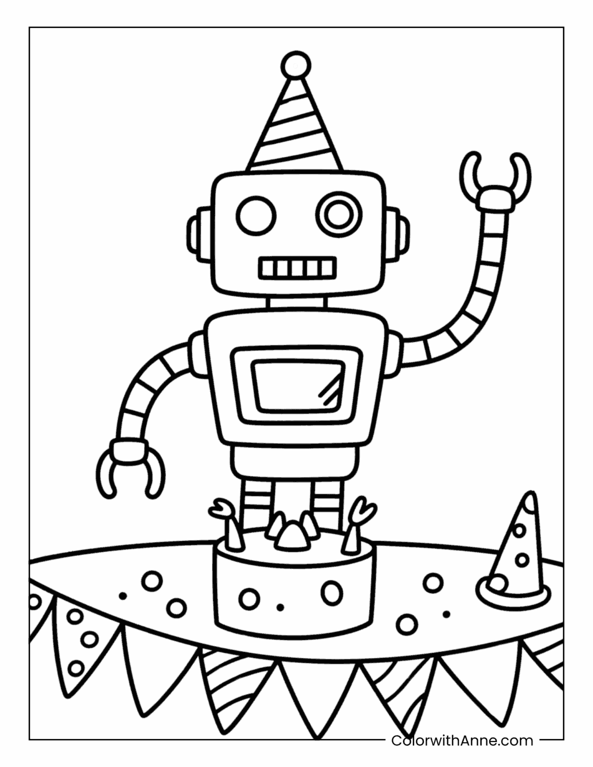 20 Robot Coloring Pages (Free PDF Printables)