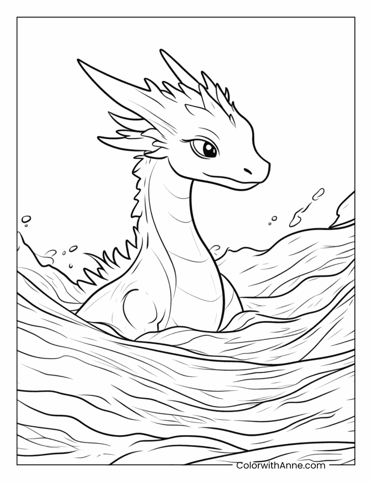 16 Dragon Coloring Pages (Free PDF Printables)
