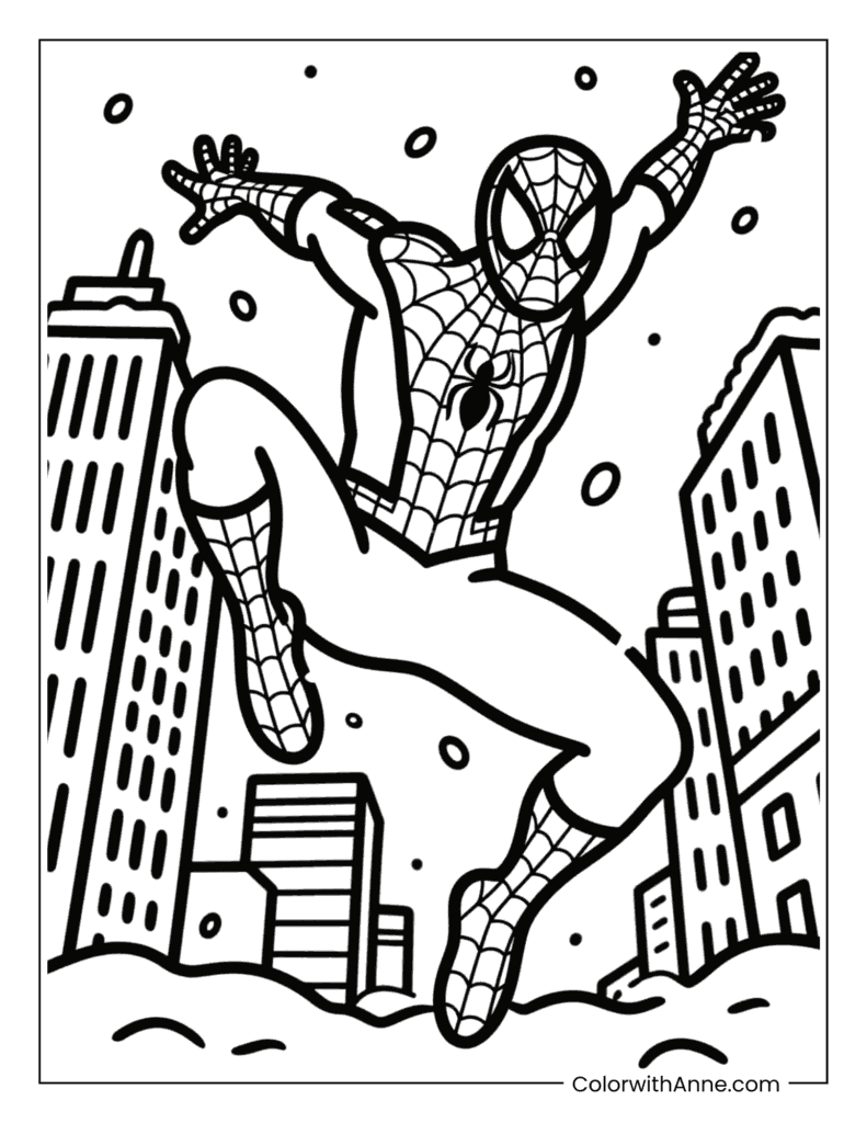 20 Spider-Man Coloring Pages (Free PDF Printables)