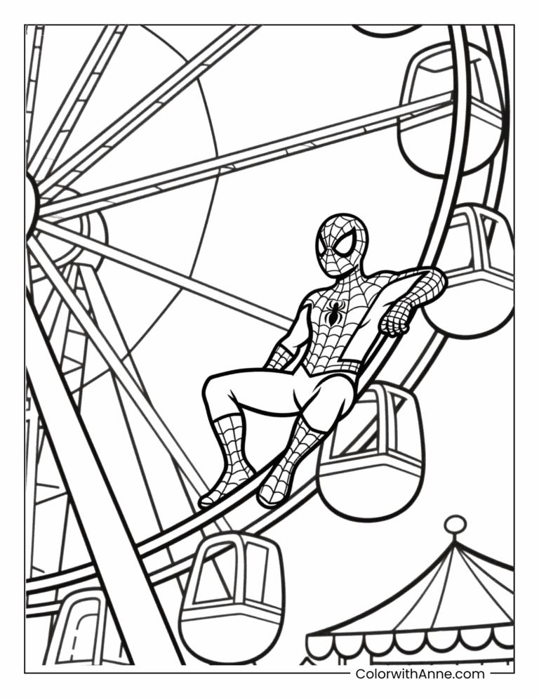20 Spider-Man Coloring Pages (Free PDF Printables)