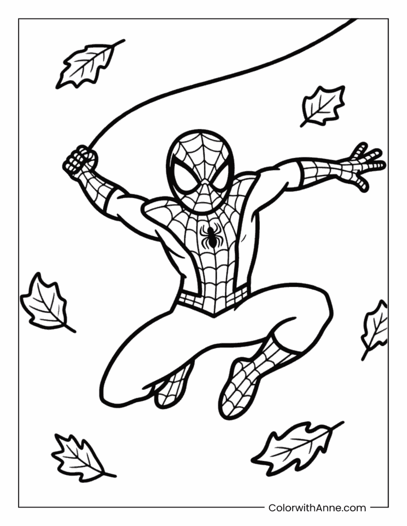 20 Spider-Man Coloring Pages (Free PDF Printables)