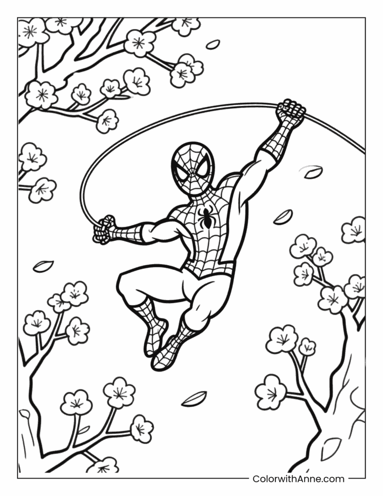 20 Spider-Man Coloring Pages (Free PDF Printables)