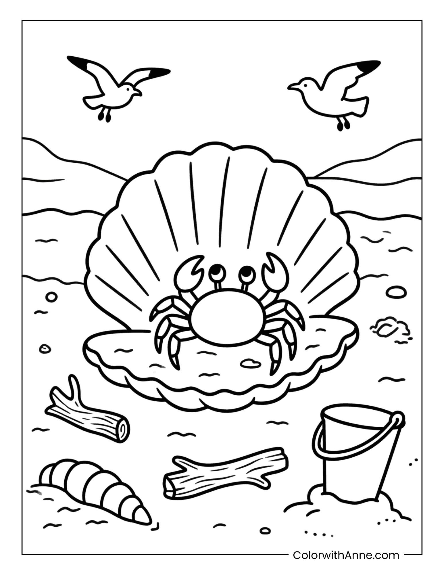 20 Summer Coloring Pages (Free PDF Printables)