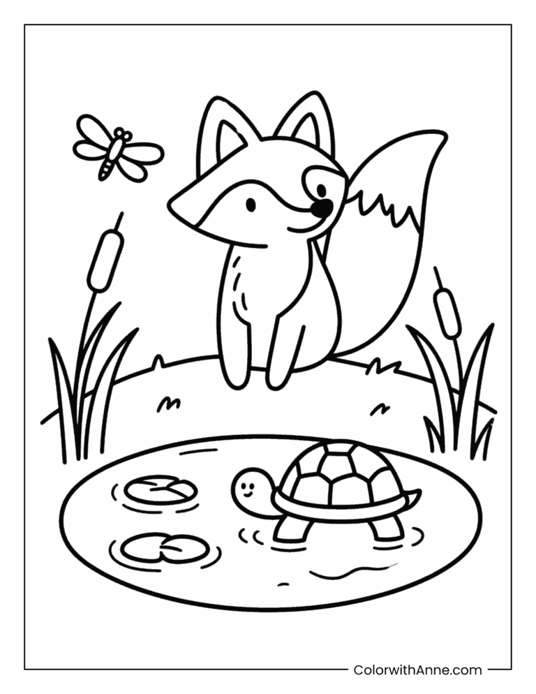 23 Fox Coloring Pages (Free PDF Printables)